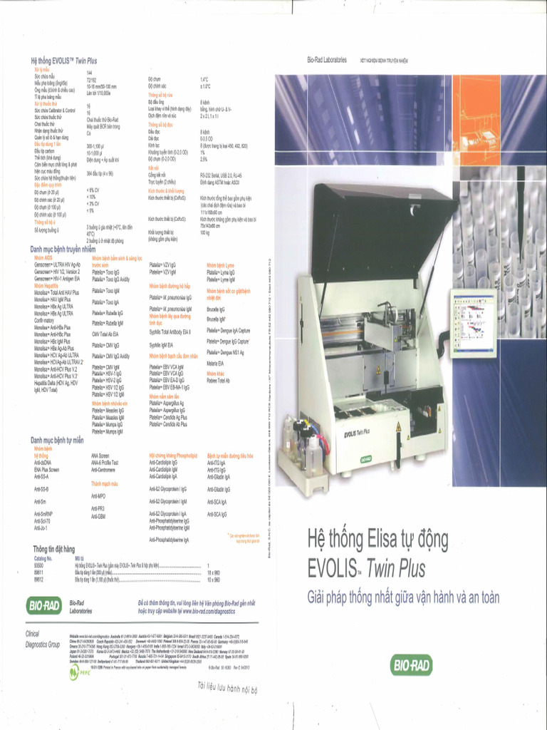 Elisa T Đ NG EVOLIS Twin Plus - Brochure - TV | PDF