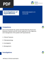 Diagnostic Evaluation of Adults With Hyponatremia | PDF | Diseases And ...
