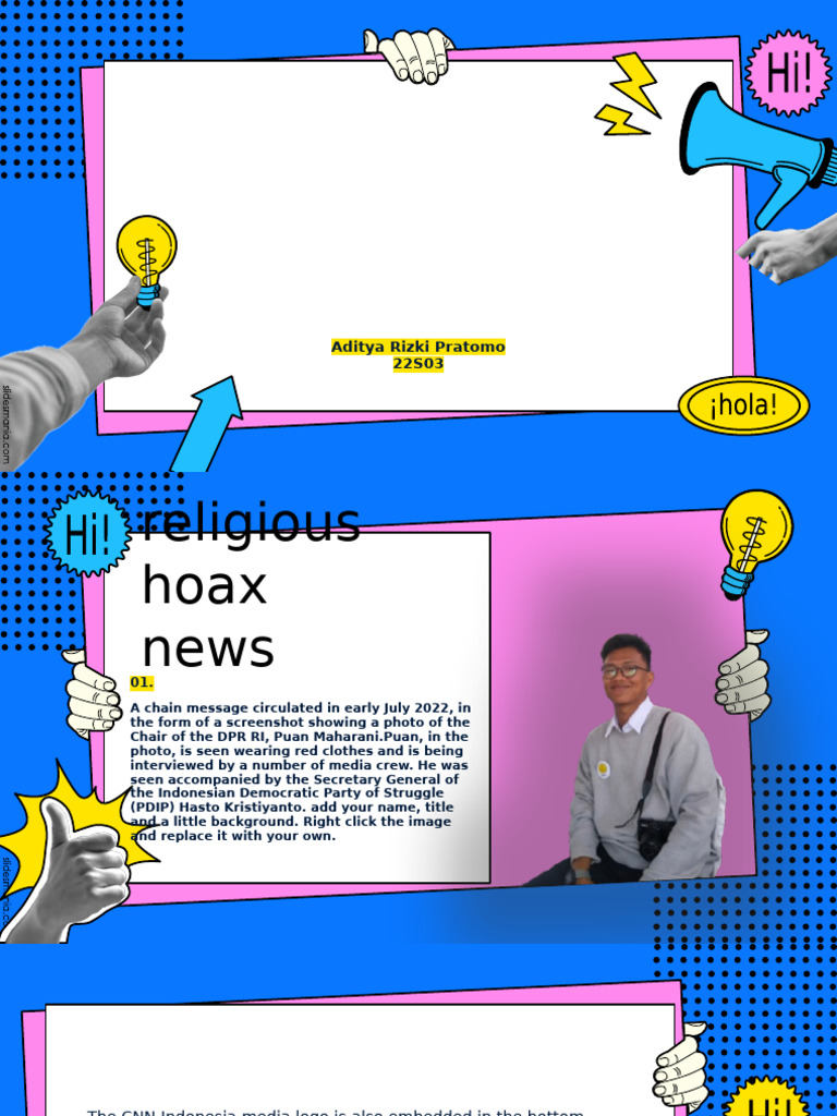 Debunking Puan Maharani Hoax | PDF