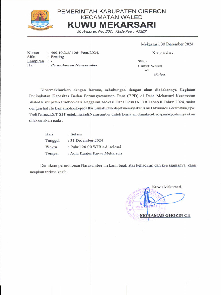 106 - Perm Narsum - PKBPD | PDF