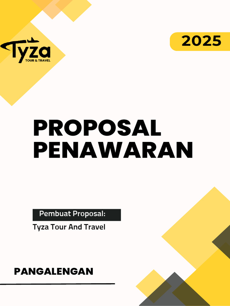 Penawaran Jasa Tyza Tour Pangalengan | PDF