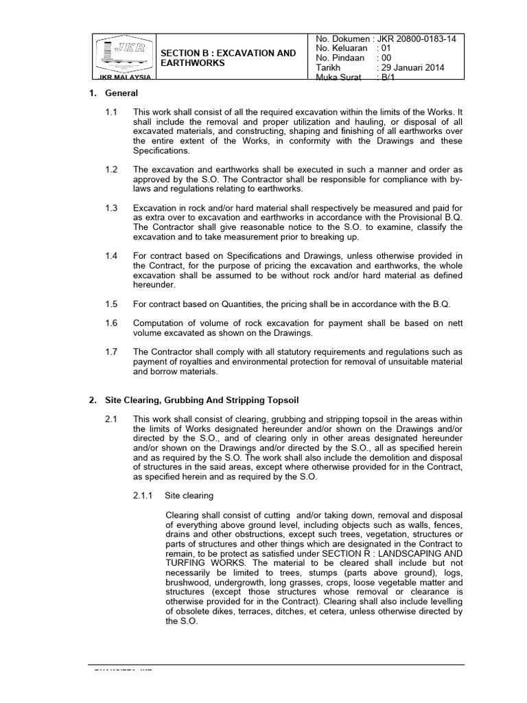 Site Clearing | PDF | Demolition