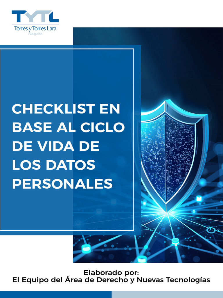 Checklist Ciclo de Vida PDP | PDF | La seguridad informática | Seguridad