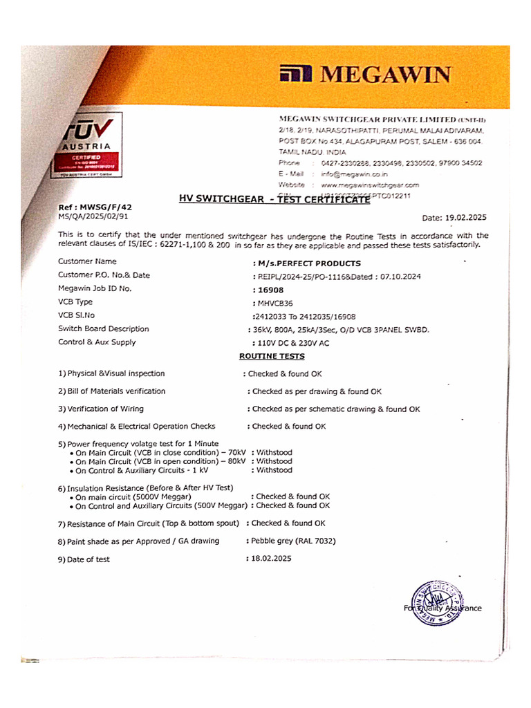 Megawin PP HT | PDF