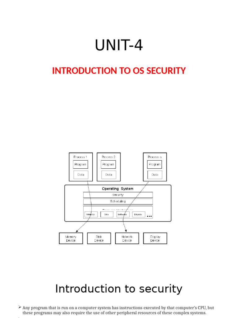 OS Security Fundamentals and Mechanisms | PDF | Operating System | Security