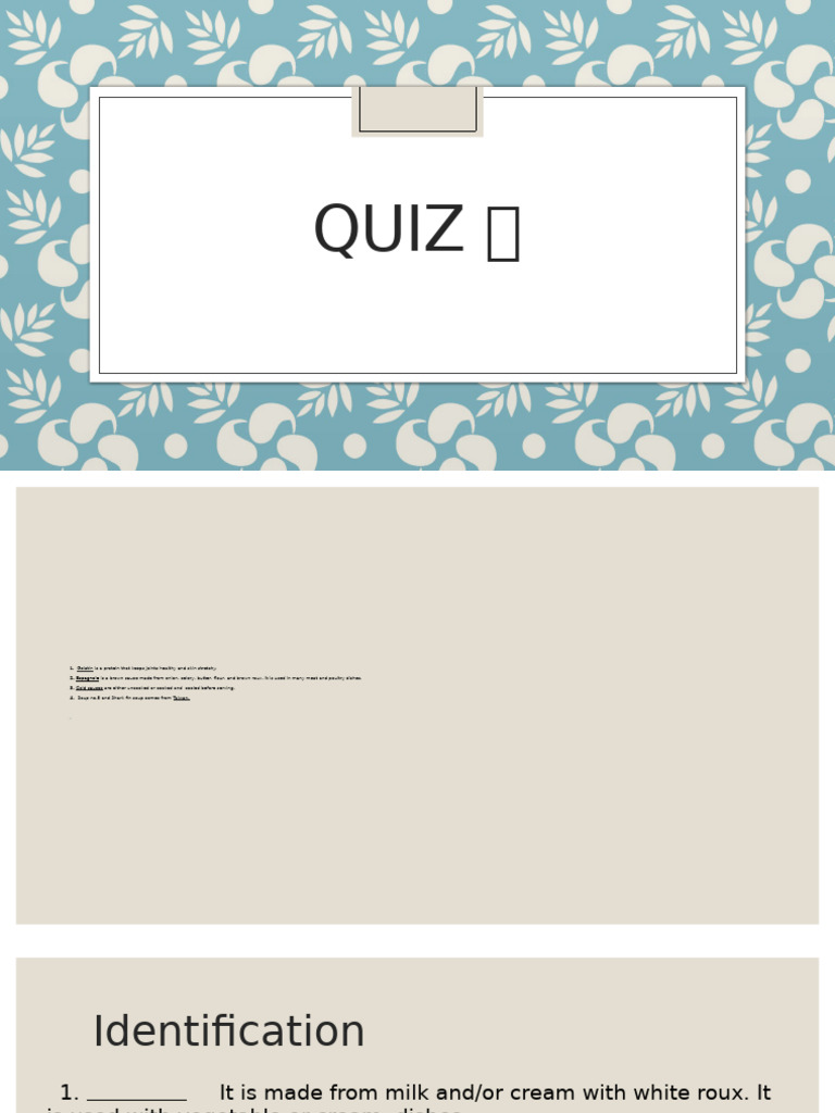 Quiz TLE | PDF