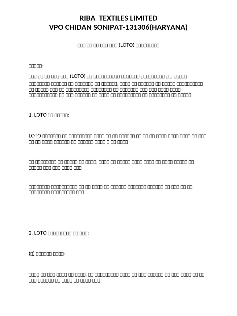 Loto | PDF