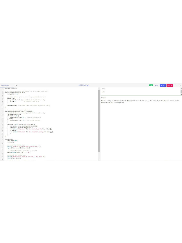 Dcn Pract10 Parity Error Detection Pdf