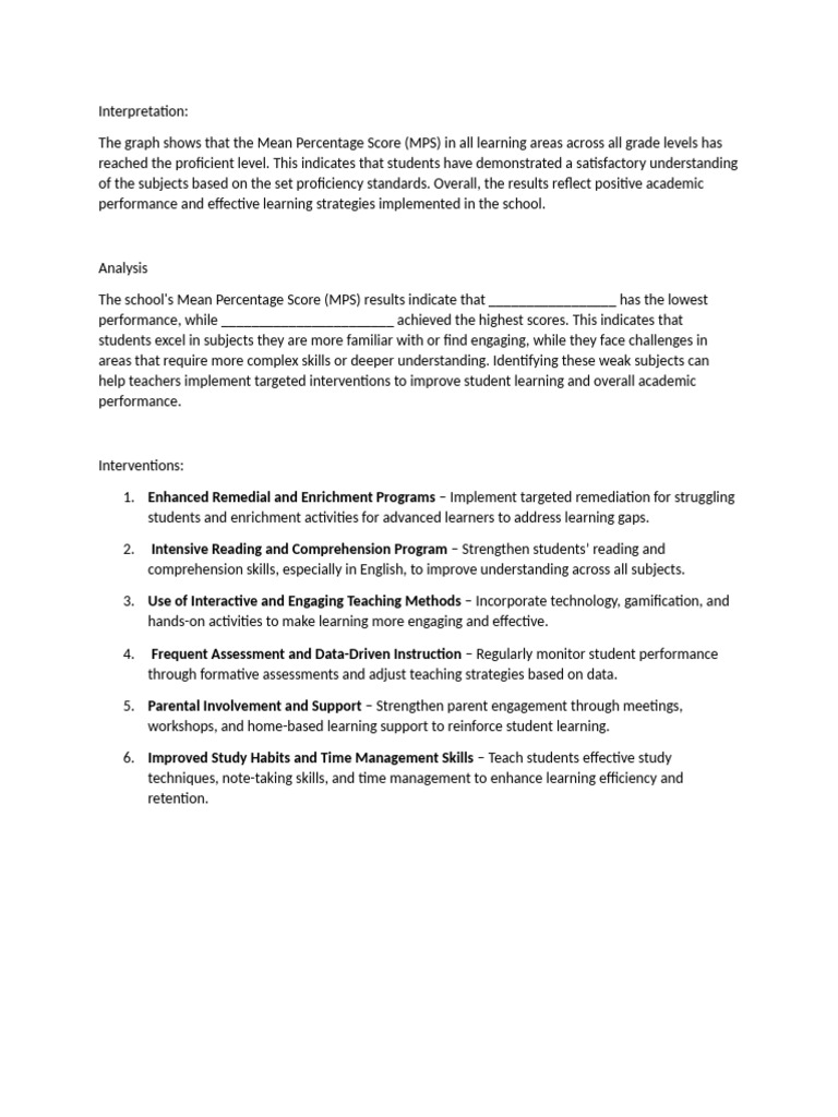 MPS Interpretation | PDF