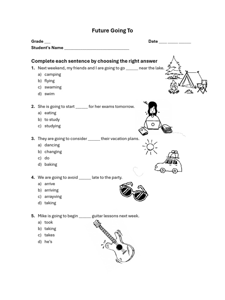 Future Going To | PDF