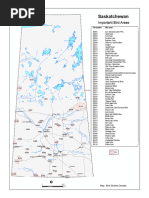 2024-25 Saskatchewan Hunting Zones Map | PDF | Saskatchewan | Geography
