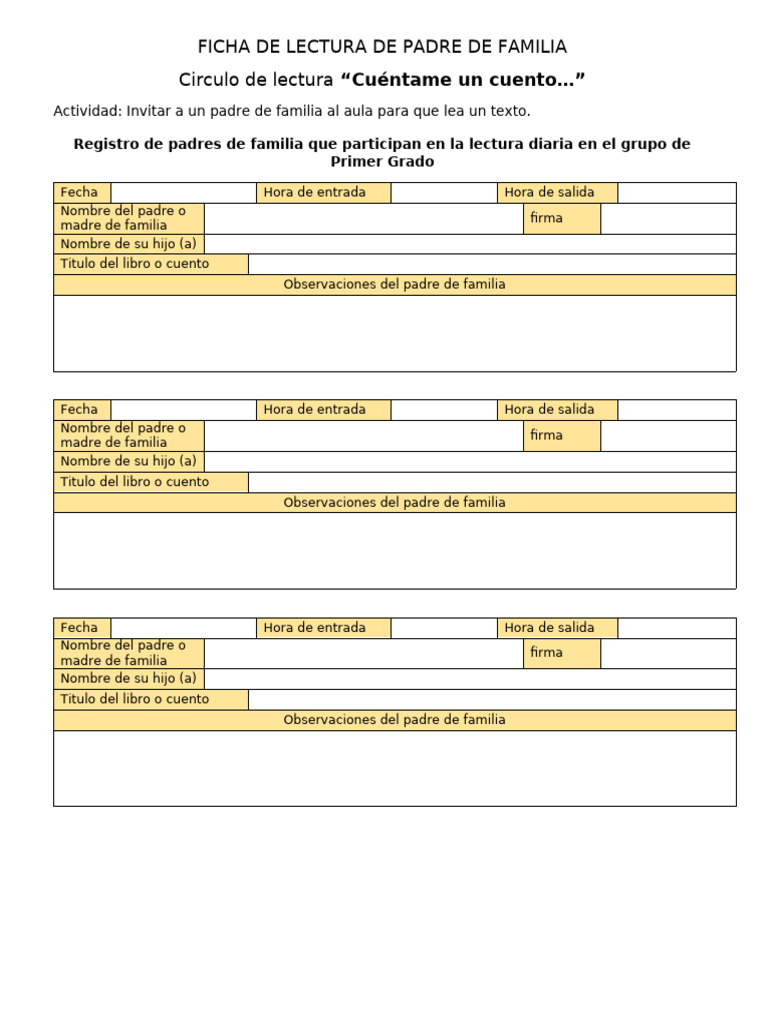 Circulo de Lectura | PDF