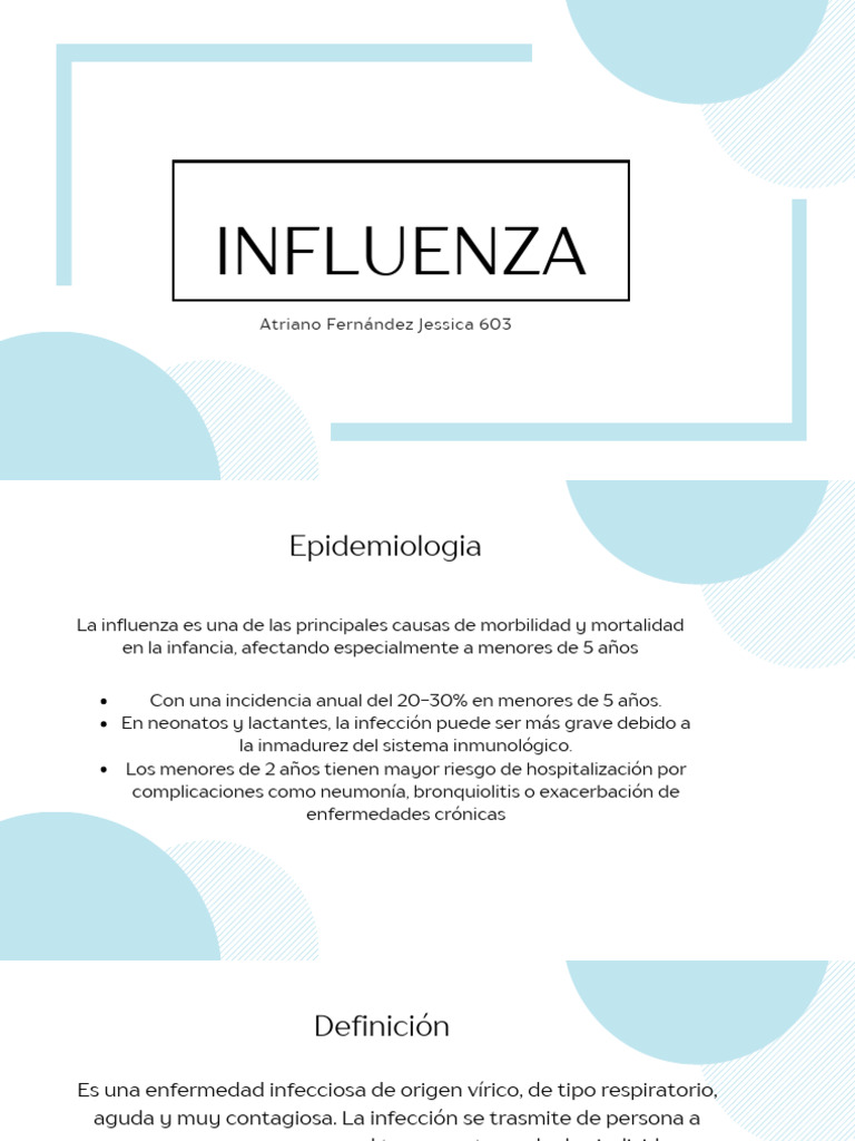 603 Atriano Fernandez Jessica Influenza | PDF | Influenza | Virus