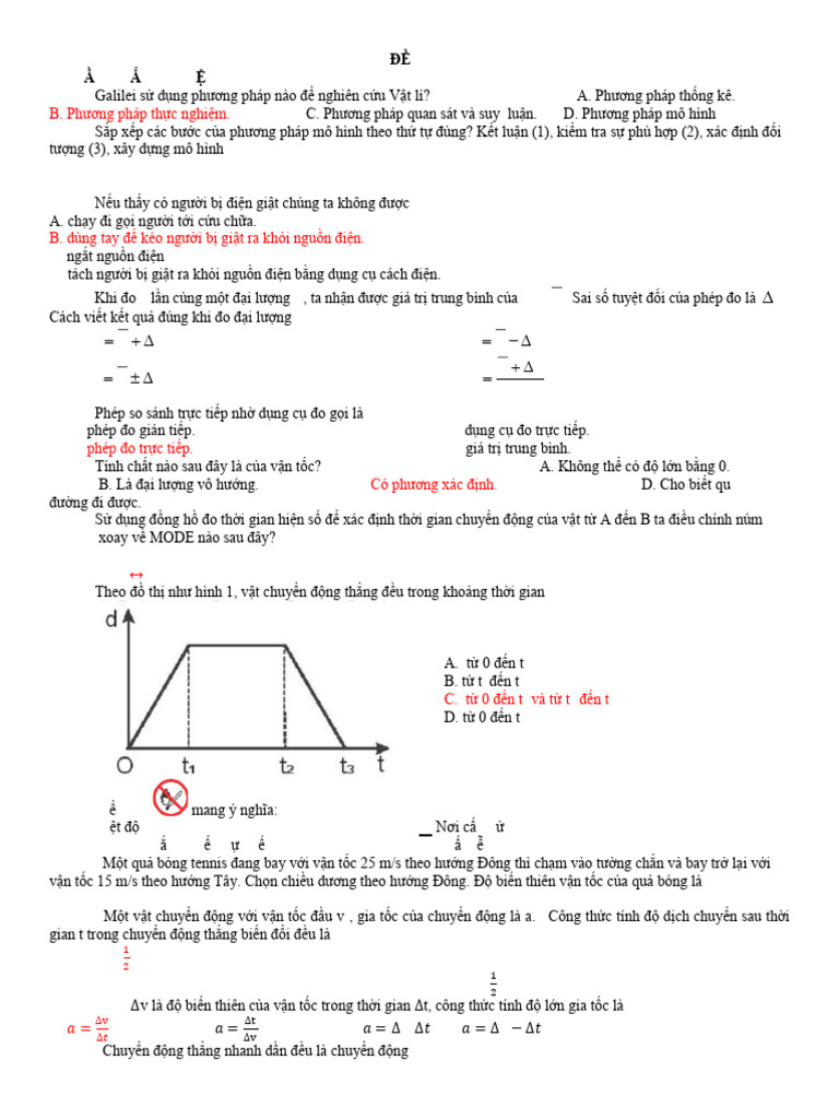 ĐỀ ÔN 234 10a3 GV | PDF