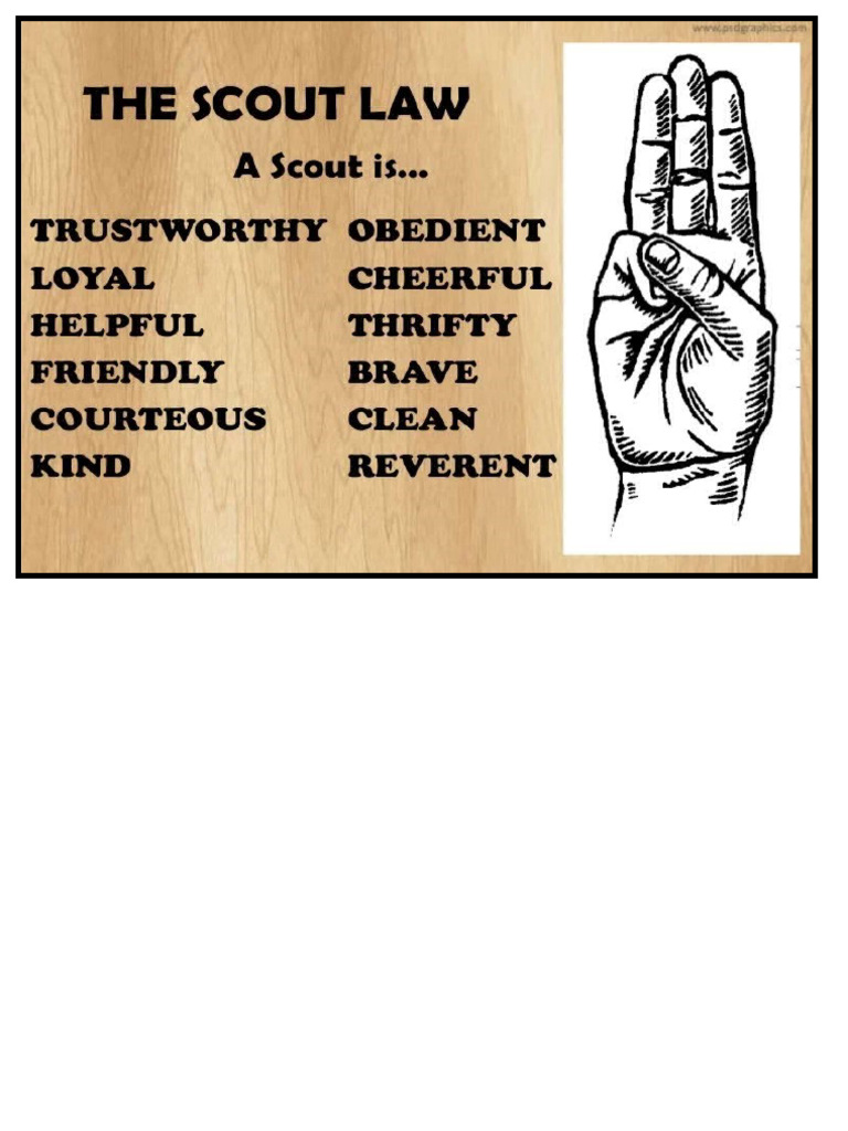 Scout Law | PDF