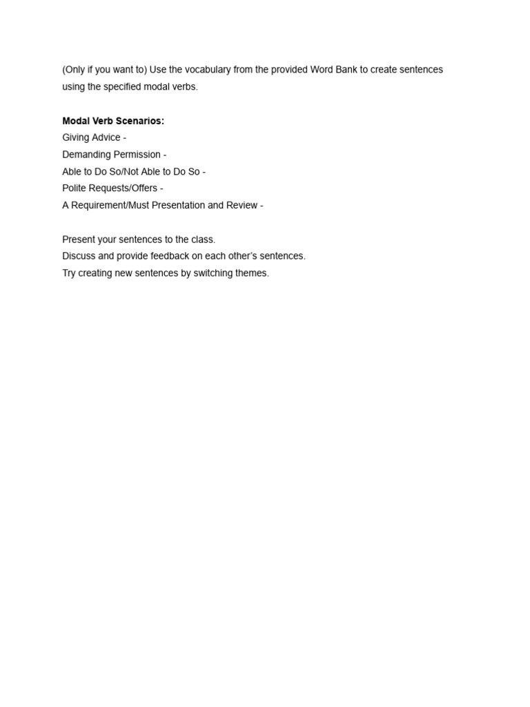 Game 1 Handout | PDF