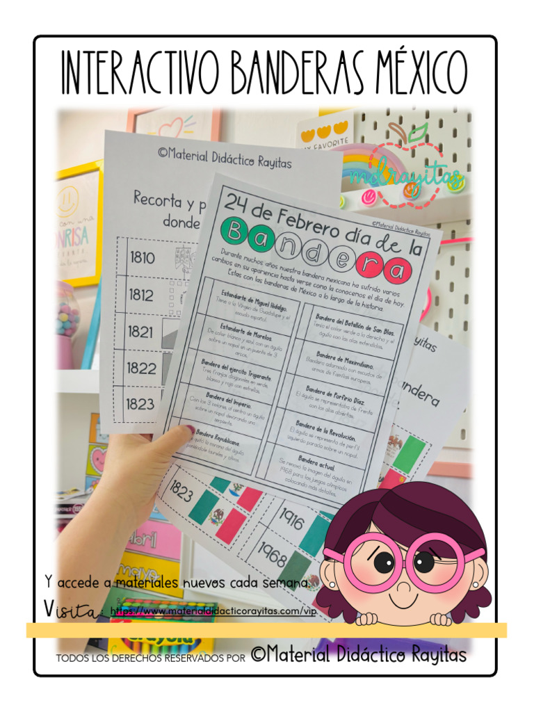 Interactivo Dia de La Bandera | PDF | Los símbolos | Símbolos nacionales