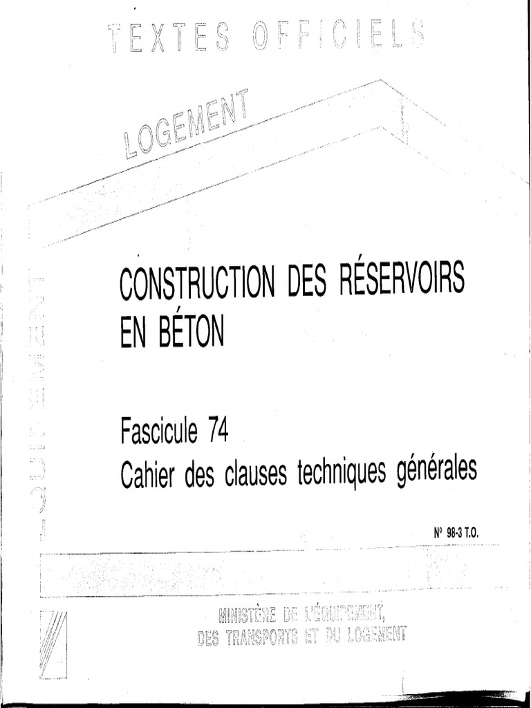 Fascicule 74 Ancien | PDF