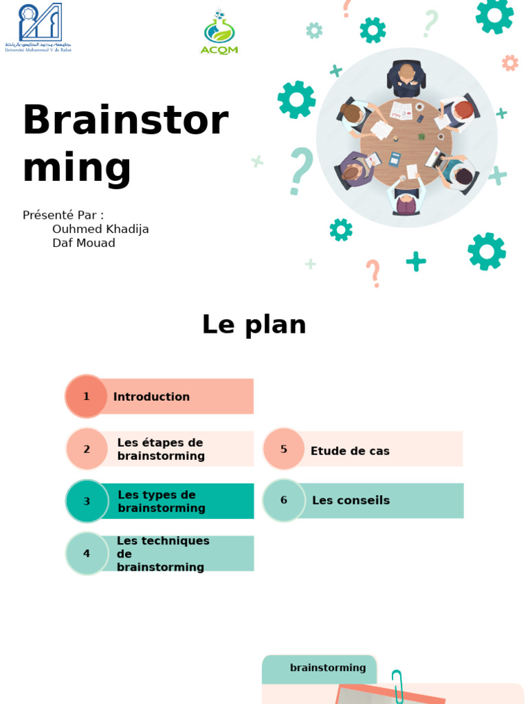 Brainstorming 12 | PDF | Réflexion | Communication humaine