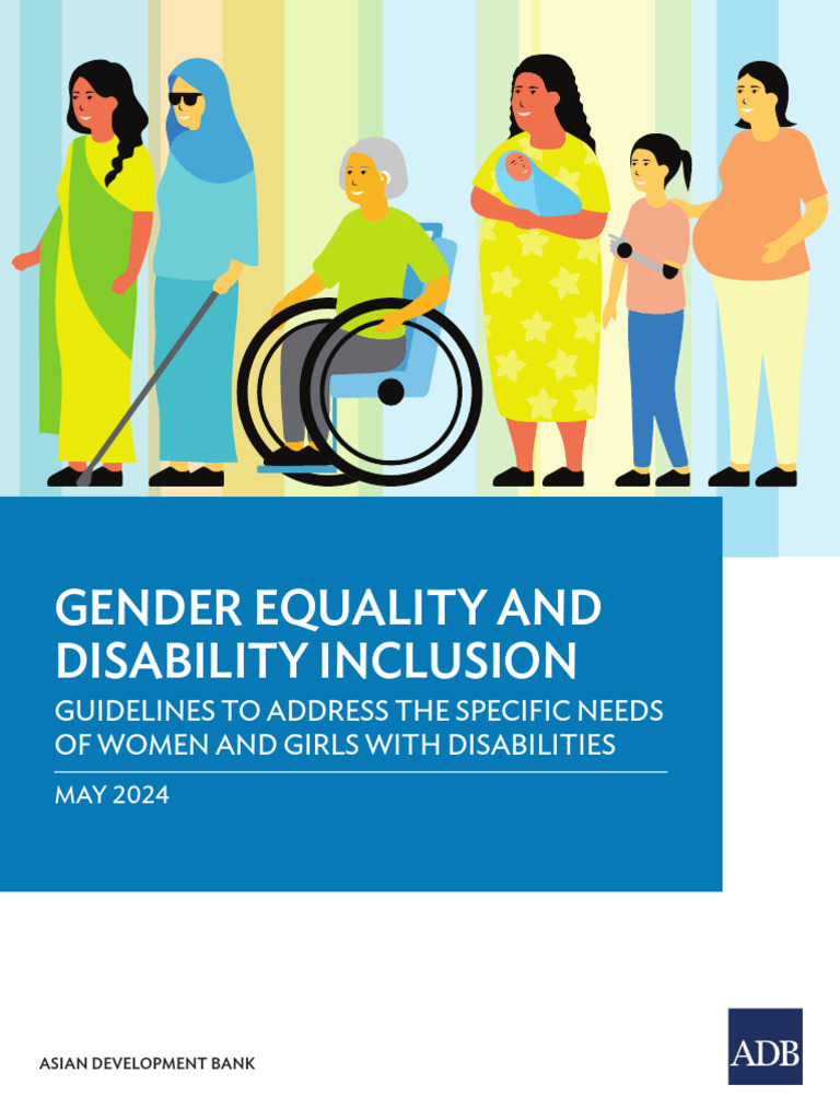 Gender Equality Disability Inclusion 1719390328 | PDF | Disability | Woman