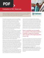 IEC Materials for HIV Education Campaigns | PDF | Communication | Mass ...