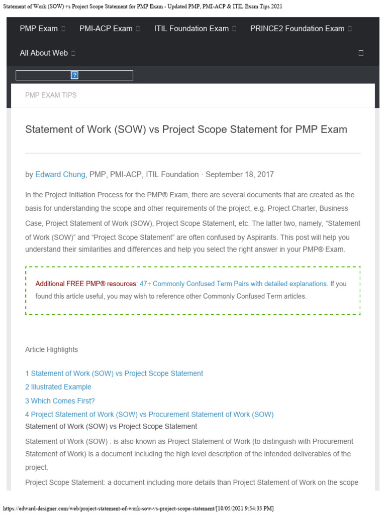 47 PMP Easily Confused Terms | PDF | Project Management Professional | Procurement