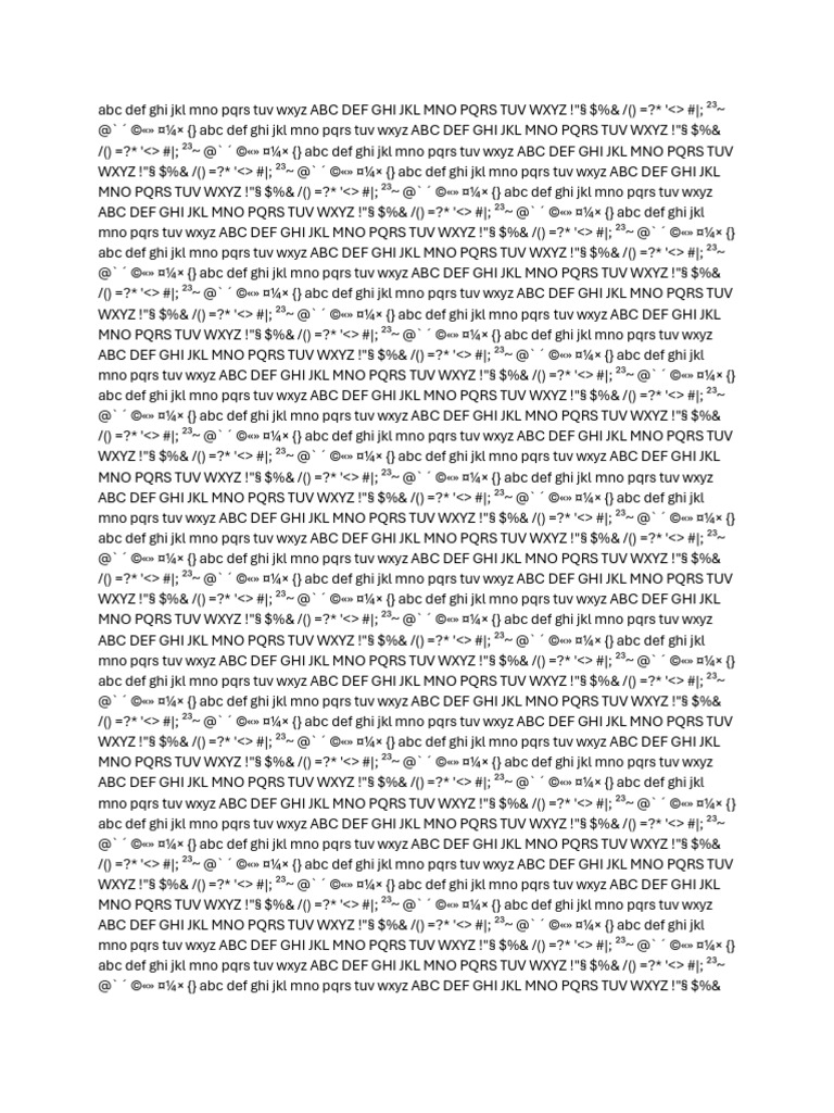 Abc Def Ghi JKL | PDF