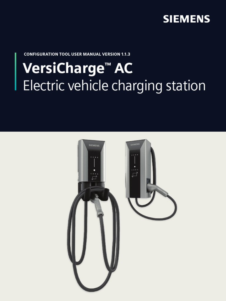 Versicharge Configuration Usermanual | PDF | Wi Fi | Battery Charger