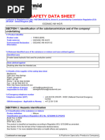 Hydralic Oil Safety Data Sheet - Macdermid Oceanic HW 525 | PDF | Toxicity | Waste