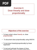 Dose Linearity and Dose Proportionality | PDF | Regression Analysis ...