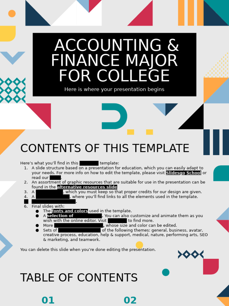 Accounting & Finance Major For College | PDF | Planets | Planets In ...