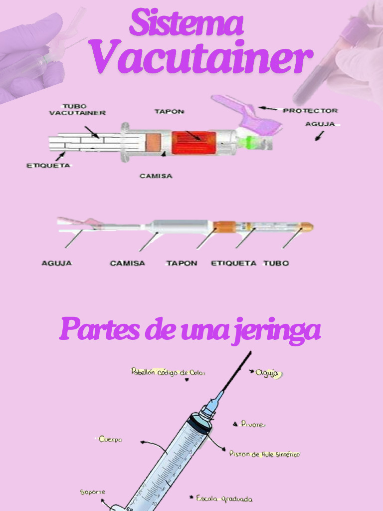 Vacutainer y Jeringa | PDF