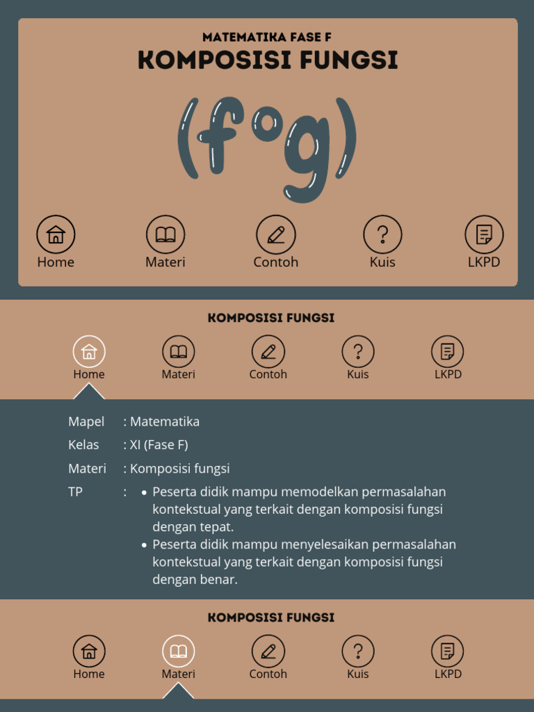 Komposisi Fungsi Presentasi | PDF