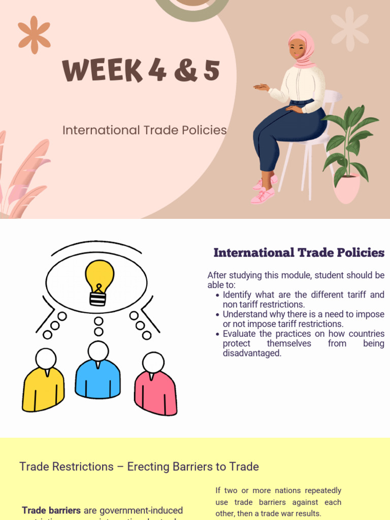 Understanding Trade Barriers | PDF | Non Tariff Barriers To Trade | Tariff
