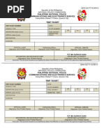 Passes Form | PDF | National Security | Emergency Services