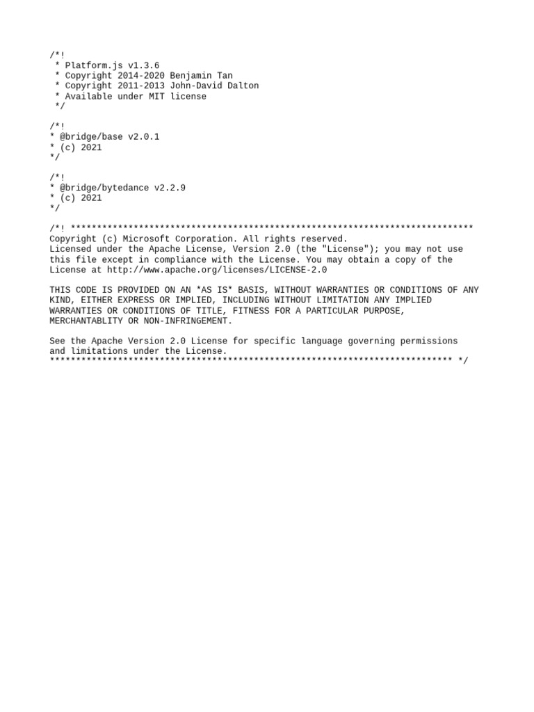 Aisolve-H5-Sdk Js LICENSE | PDF