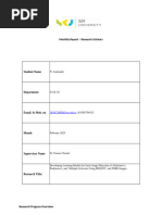 PhD Six Monthly Progress Report Template | PDF | Academia | Vocational ...