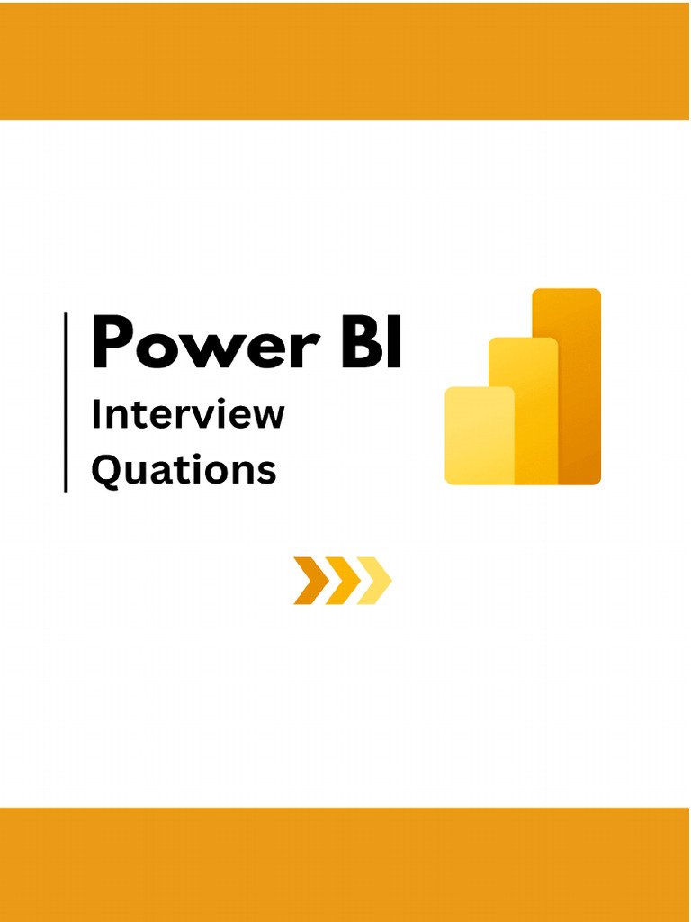 Power BI Interview Questions | PDF | Computing | Data Management