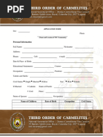 Membership - Document Form - 100 Fillable v03 15 | PDF | Catholic ...