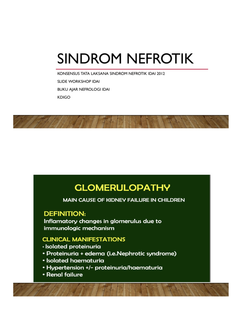 Sindrom Nefrotik-1 | PDF