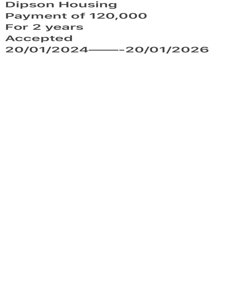 Dipson Housing | PDF