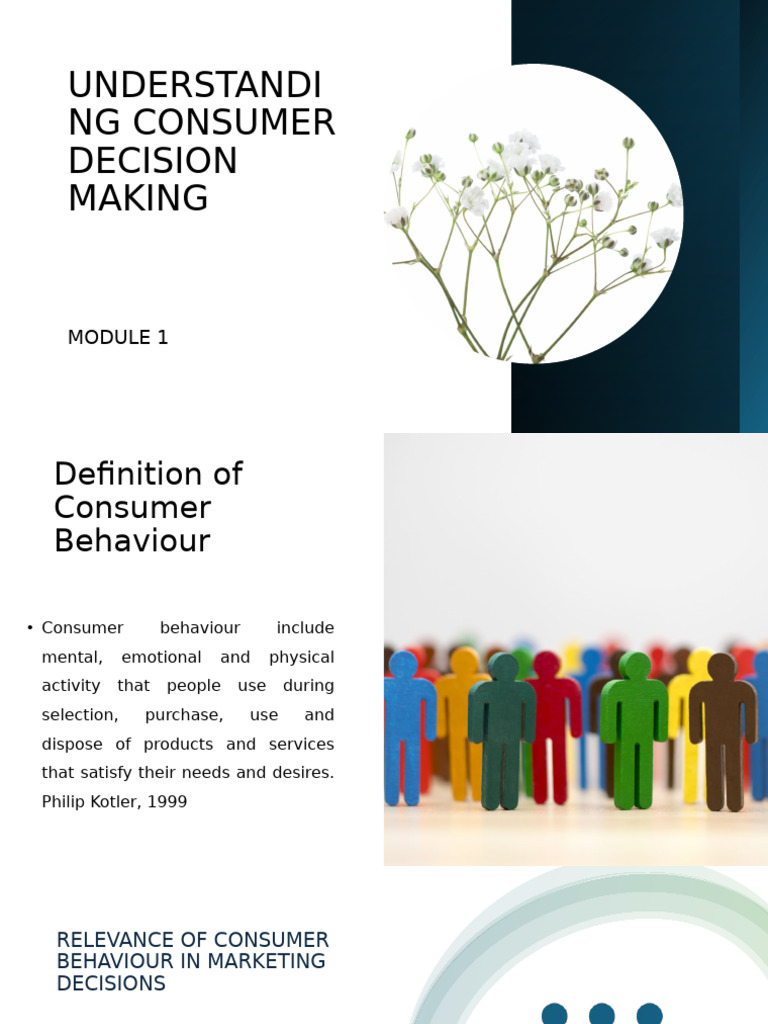 UNDERSTANDING CONSUMER DECISION MAKING | PDF | Behavior | Consumer Behaviour