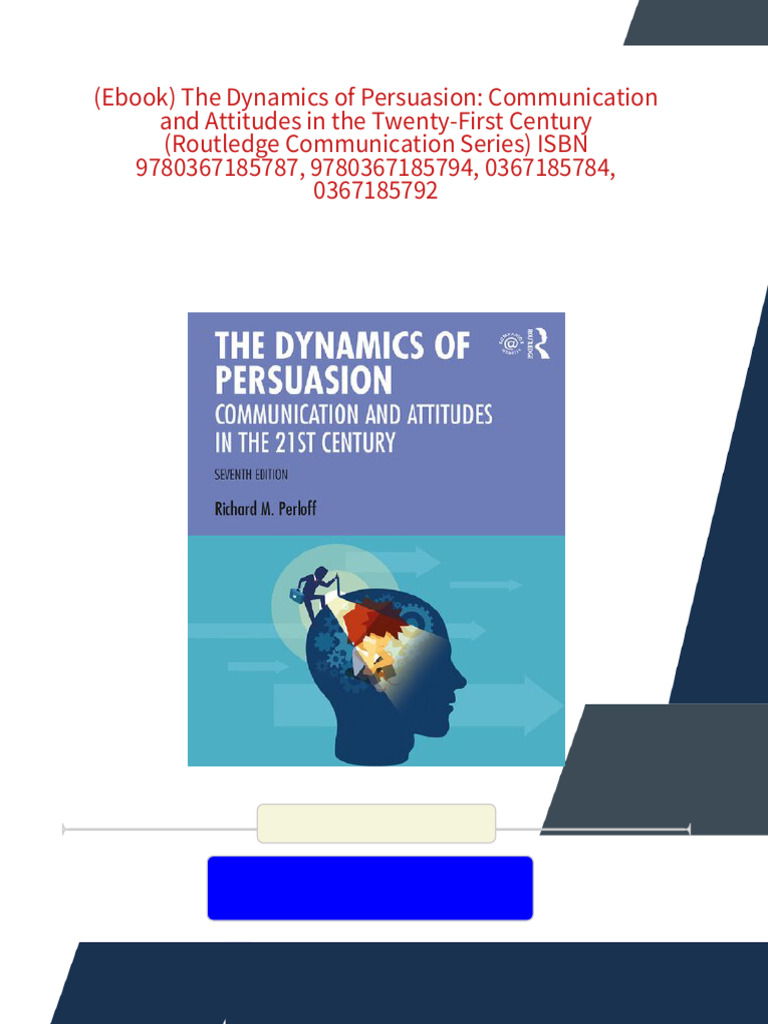 103767284 | PDF | Attitude (Psychology) | Persuasion