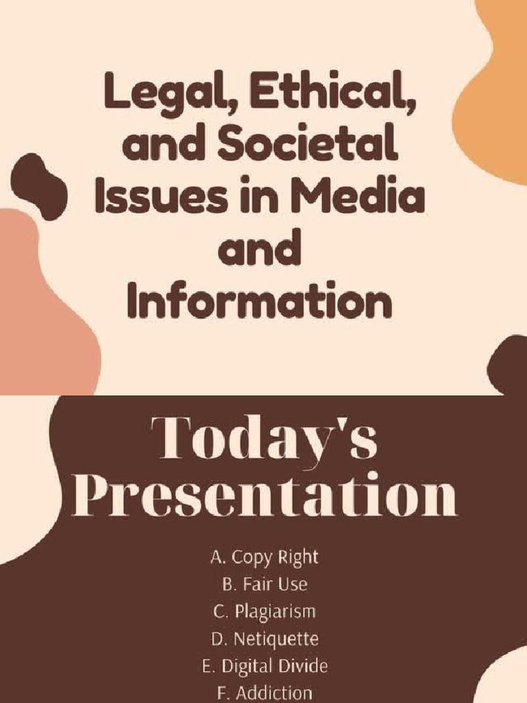 Legal Ethical Issues | PDF