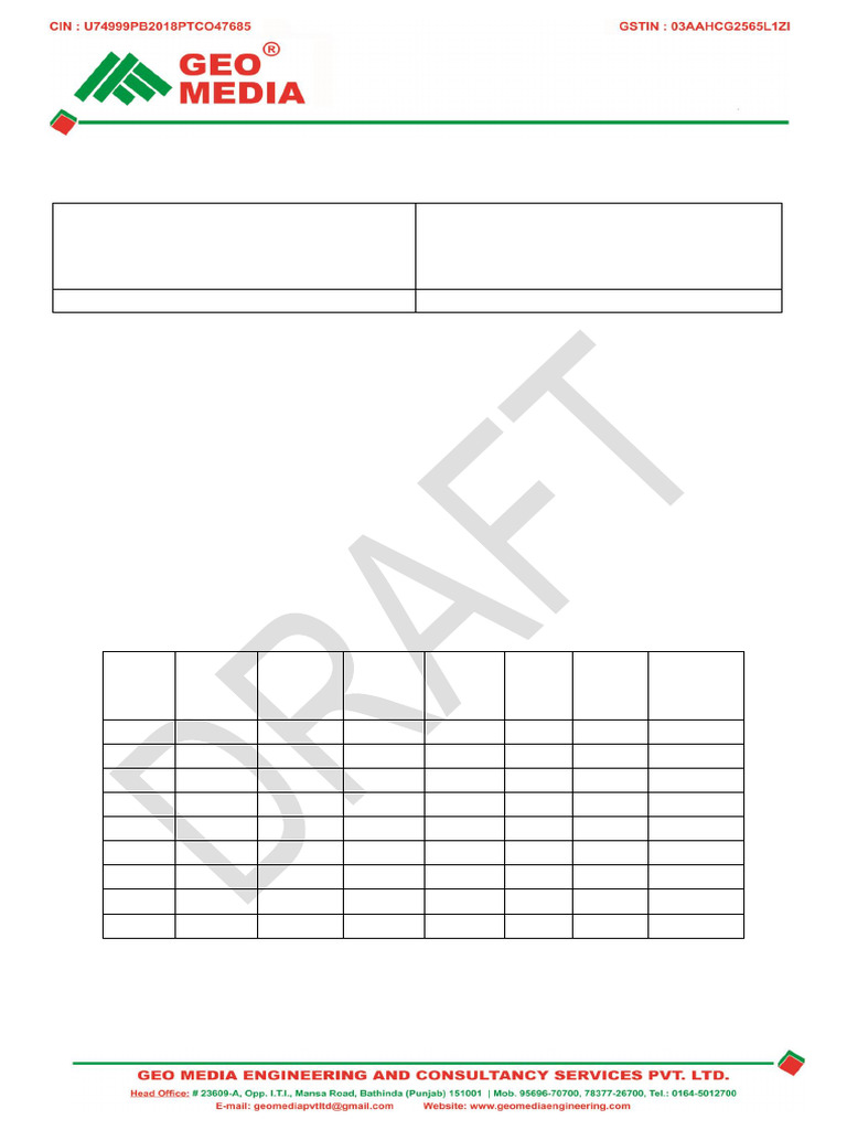 Draft Plate Load Test Report of Killianwali Site | PDF | Applied And ...