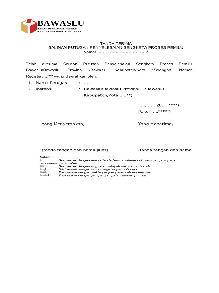 Proses Penyelesaian Sengketa Pemilu | PDF