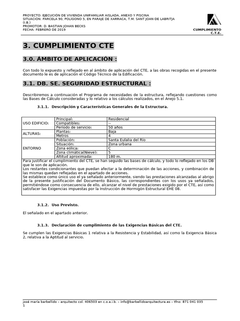 Cumplimiento Cte | PDF | Escalera | Protección contra incendios