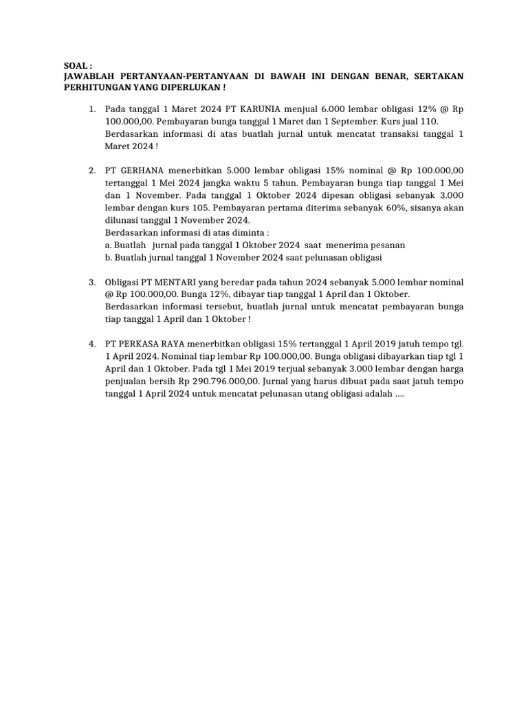 Tugas XII AKL Smt Gnp 24.25 | PDF