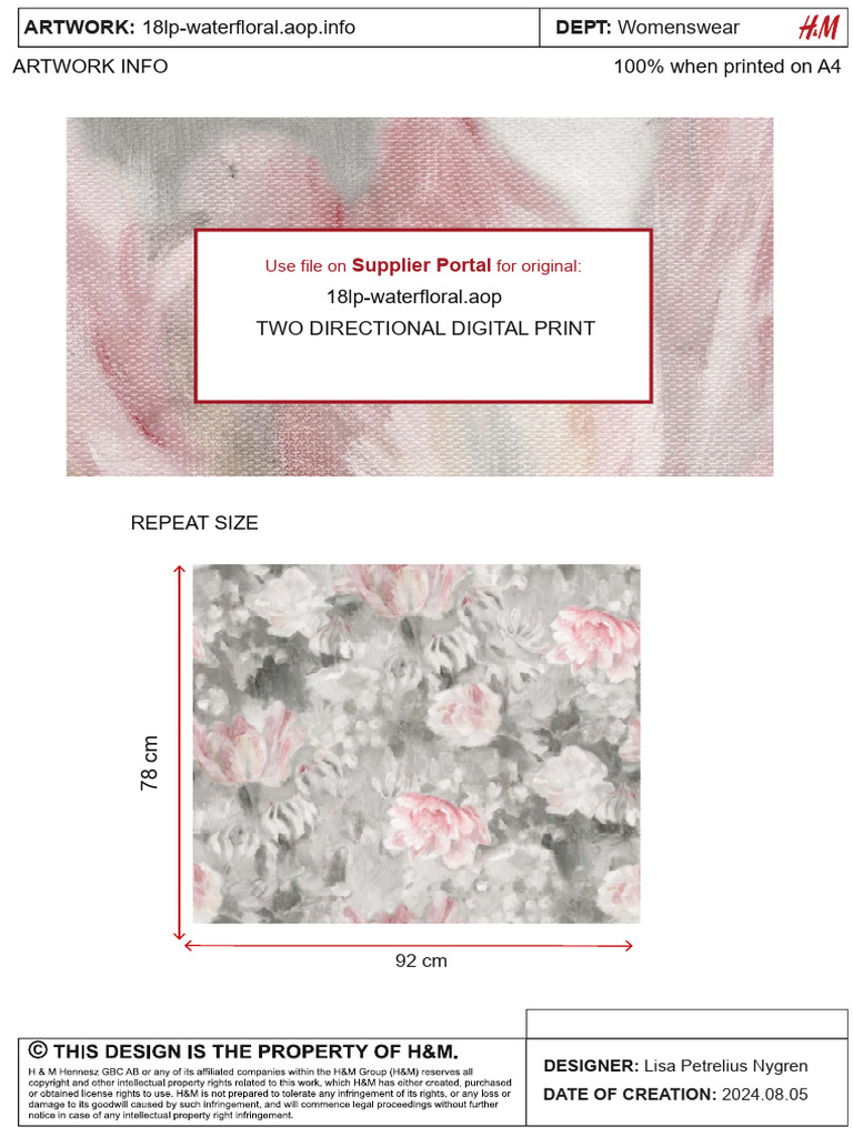 18lp-Waterfloral Aop Info | PDF