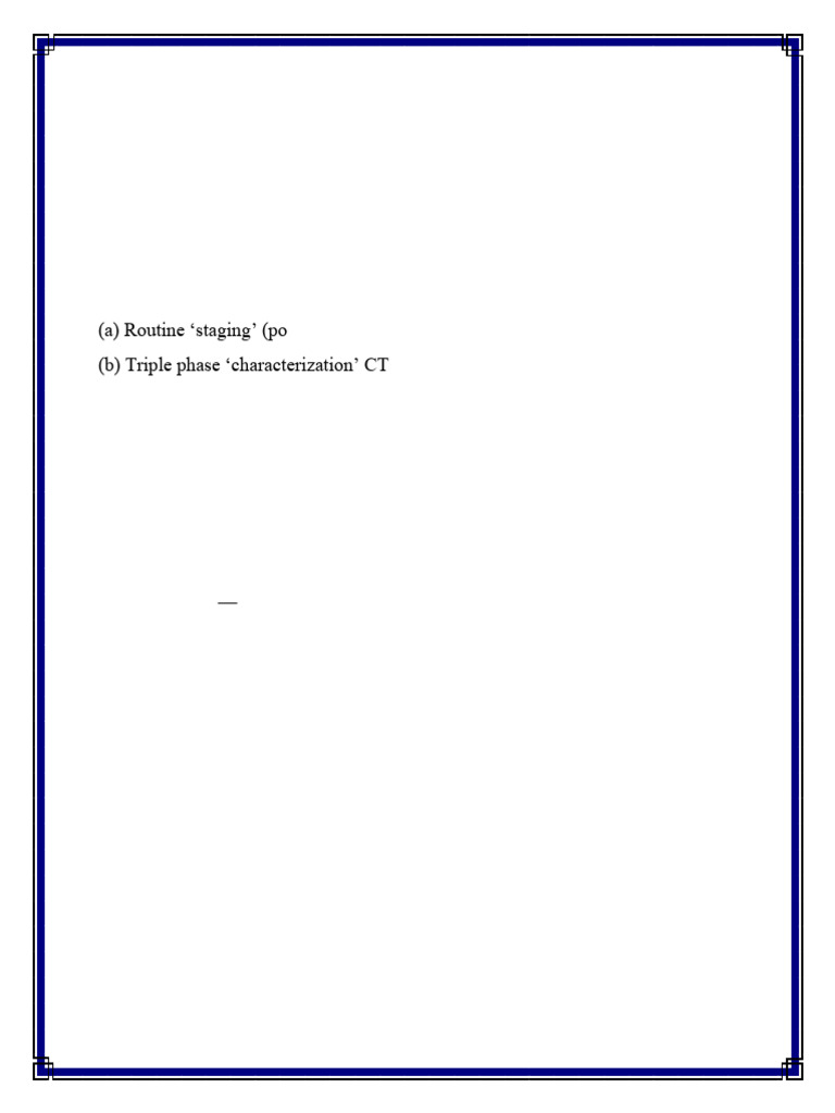 Imaging Techniques for Pancreas & Hepatobiliary System | PDF